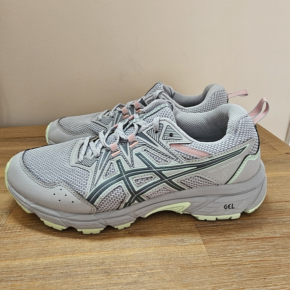 Asics | Shoes | Asics Womens Gelventure 8 Gray Running Shoes Sneakers ...